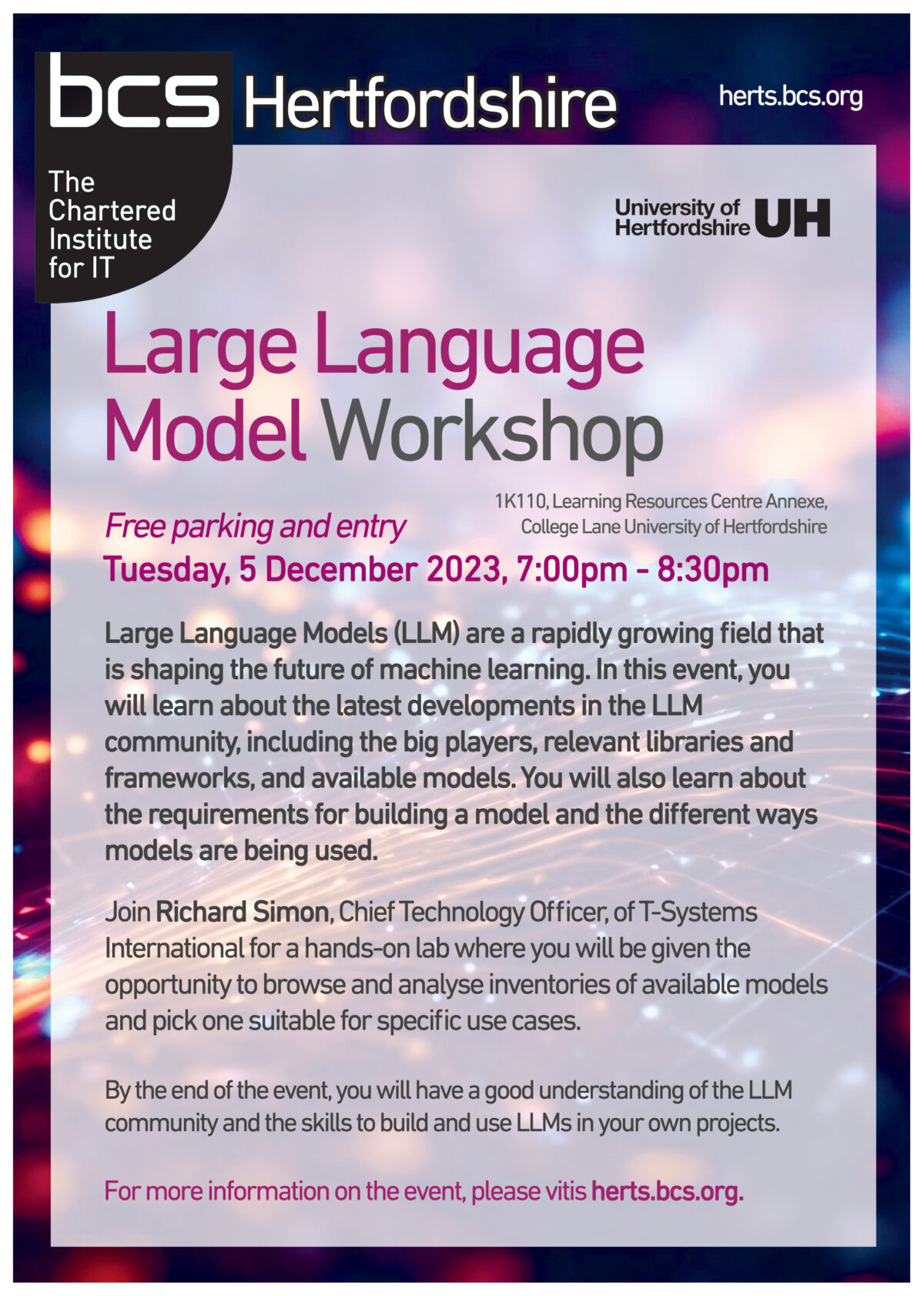 Large Language Model (LLM) Workshop - BCS Hertfordshire